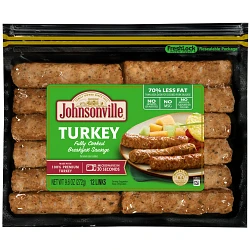 Turkey Fully Cooked Breakfast Links 4-packages – Johnsonville Marketplace