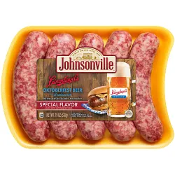 Johnsonville Oktoberfest Beer Bratwurst – Johnsonville Marketplace