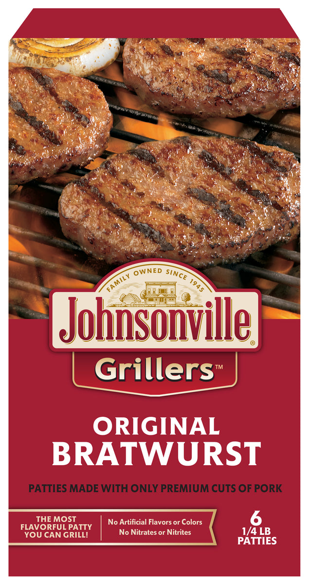 Original Bratwurst Grillers 3-packages – Johnsonville Marketplace