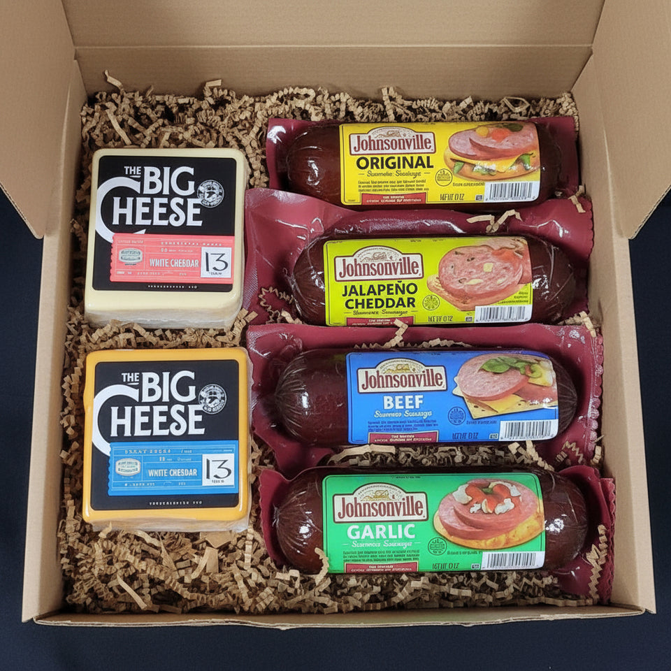Big Cheese & Sausage Gift Box – Johnsonville Marketplace
