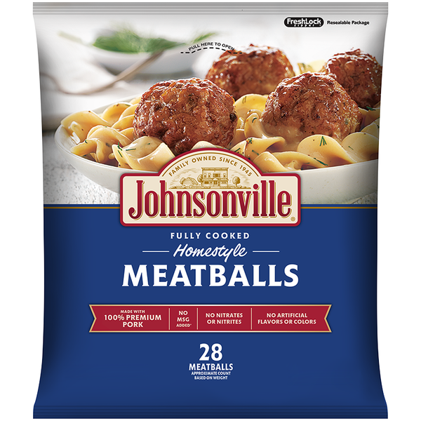 Homestyle Meatballs – Johnsonville Marketplace